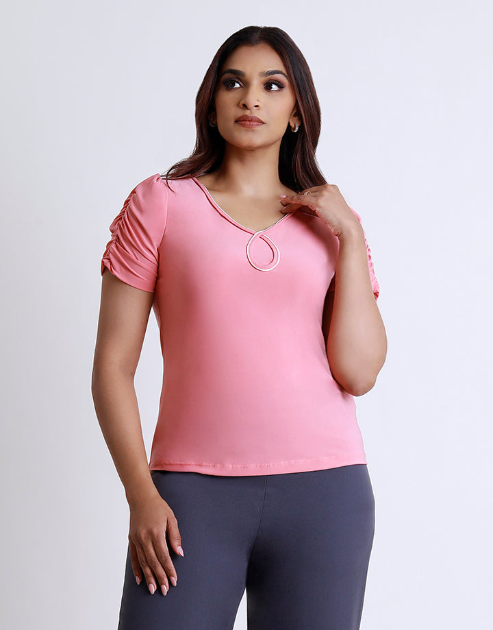 Plain Top with Piping Details – Spring & Summer